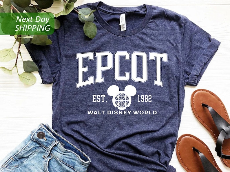 Disney Epcot Shirt, Epcot Tshirt, Epcot Since 1982, World Tr | Inspire ...