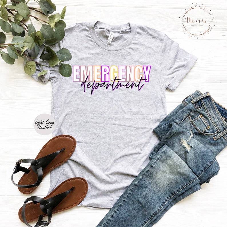 Emergency Department Shirt, Emergency Nurse Shirt, Emergency | Inspire ...