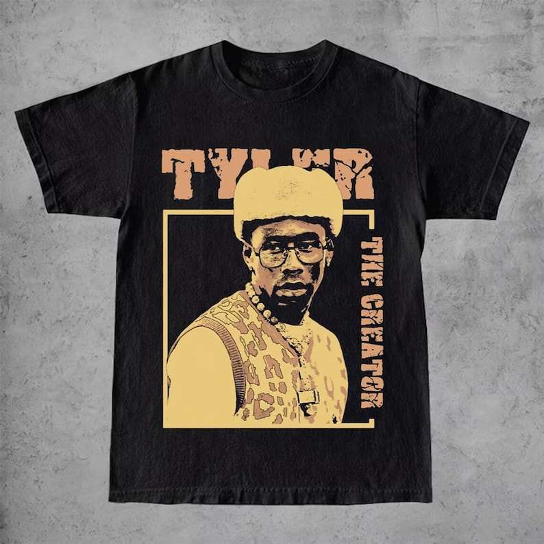 Tyler The Creator Hip Hop Shirt, Golf Wang Sunflower Graphic - Inspire ...