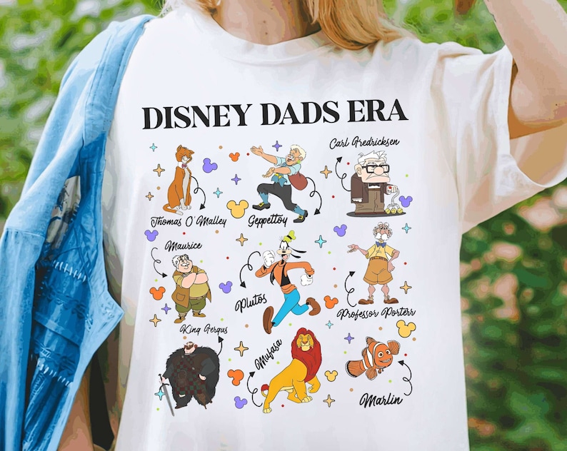 Retro Disney Dads Era Shirt | Funny Disney Father'S Day Gift | Inspire Uplift