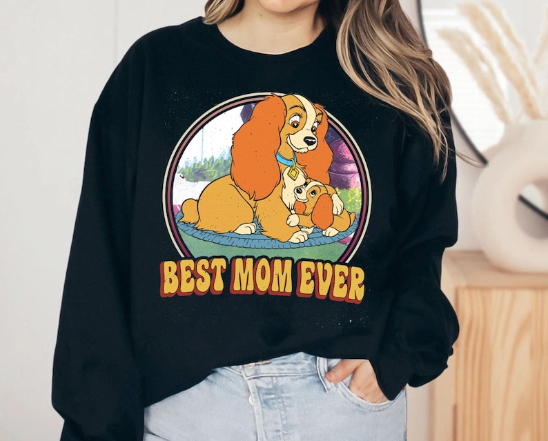 Disney Lady Dog Mom Lady And The Tramp Shirt | Best Mom Ever | Inspire ...