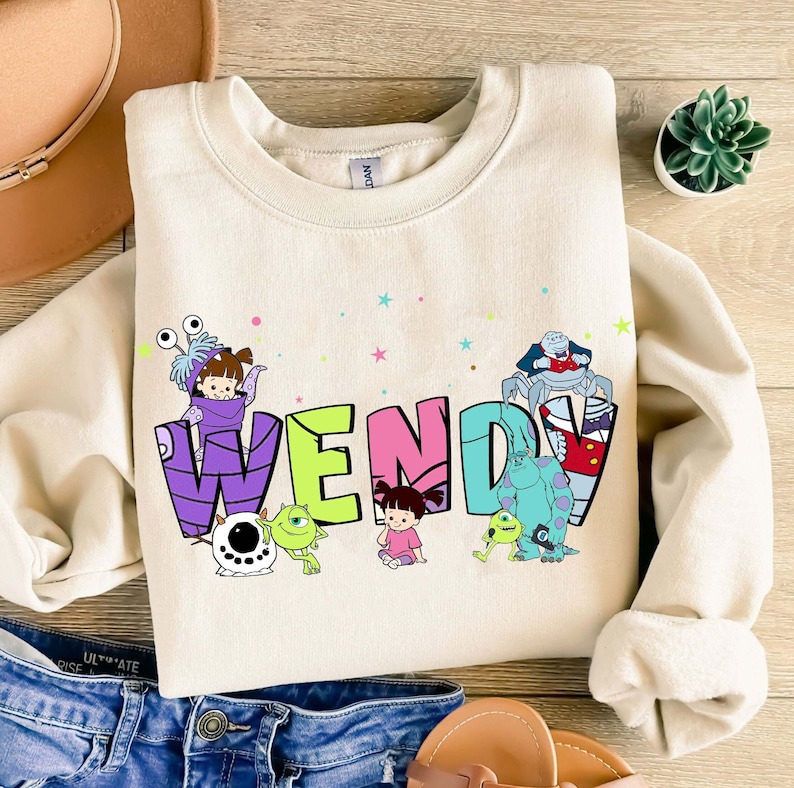 Name Disney Monsters Inc Shirt | Personalized Disney Mike Su | Inspire ...