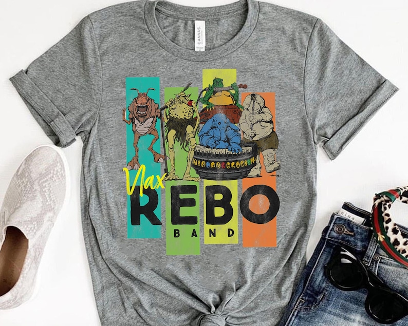 Retro Disney Star Wars Shirt | Aliens Max Rebo Band Vintage | Inspire ...