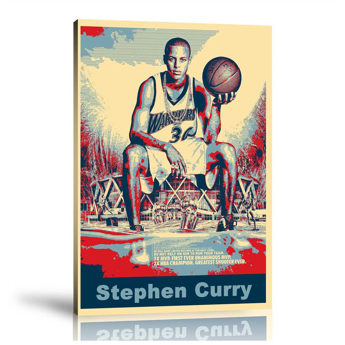 Stephen Curry, Golden State Warriors, NBA Sports Prints, POP | Inspire ...