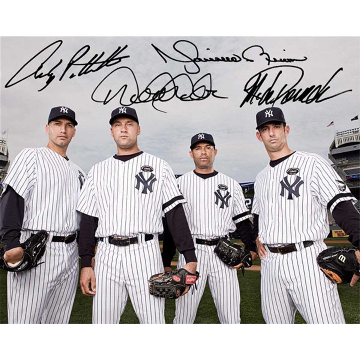 Derek Jeter Andy Pettitte Jorge Posada Mariano Rivera Core 4 | Inspire Uplift
