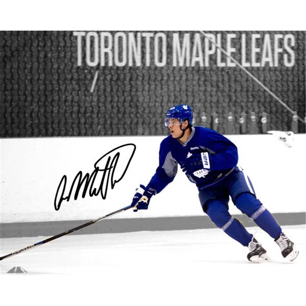 Auston Matthews Toronto Maple Leafs Signed Photo Autograph P | Inspire ...