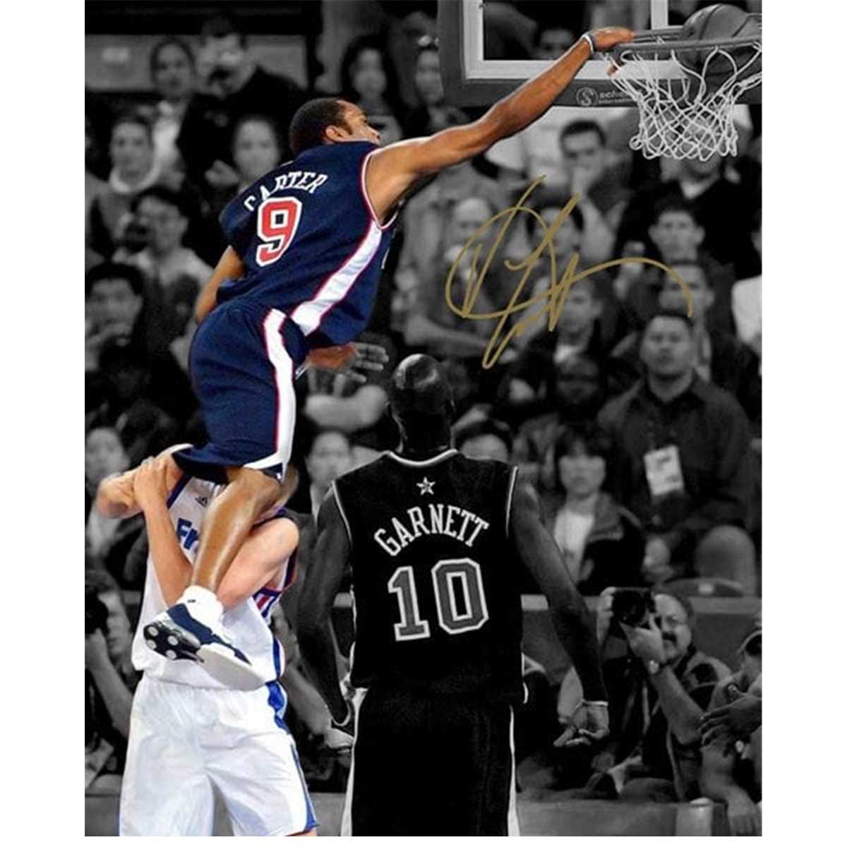 Vince Carter Team USA Olympic Monster Dunk Signed Photo Auto | Inspire ...