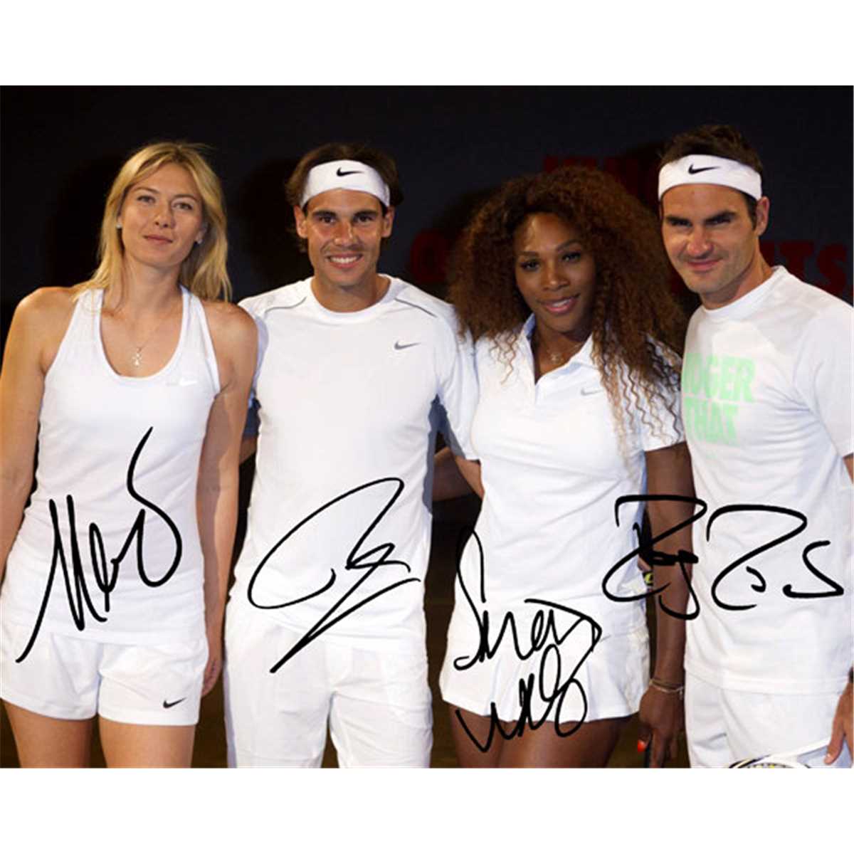 Roger Federer Rafael Nadal Serena Williams Maria Sharapova T | Inspire ...