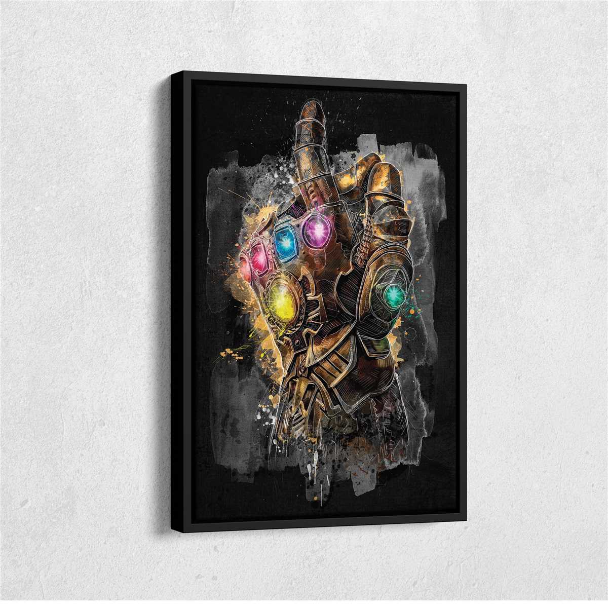 Infinity Gauntlet Poster Marvel Comics Art Canvas Wall Art P | Inspire ...