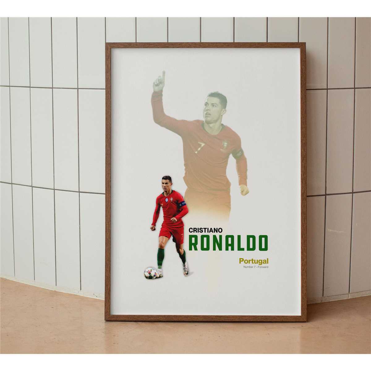 Ronaldo Posters: Football Art | Inspire Uplift