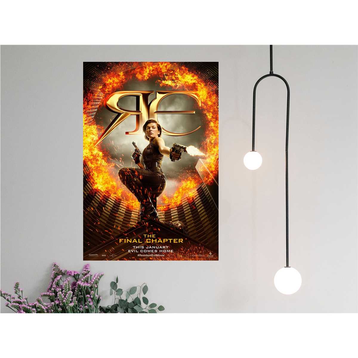 Resident Evil The Final Chapter Movie Poster 2023 Film - Can | Inspire ...