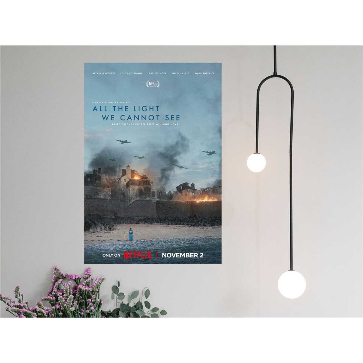 All the Light We Cannot See - Movie Poster - Canvas prints P | Inspire ...