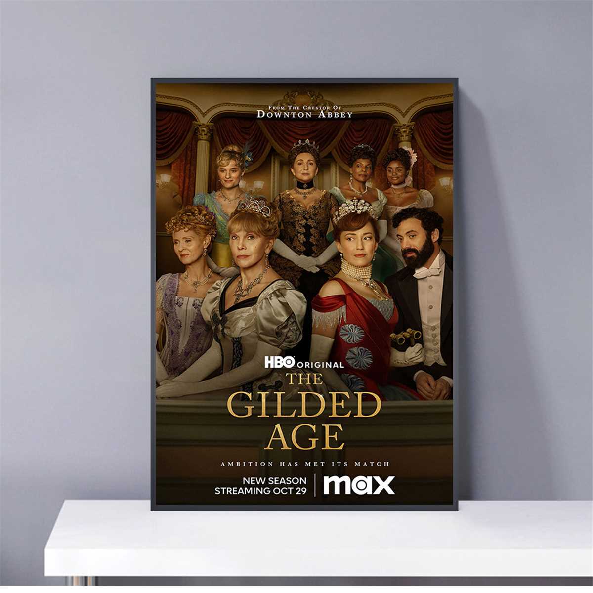 The Gilded Age Movie Poster Druck PVC package waterproof Can | Inspire ...