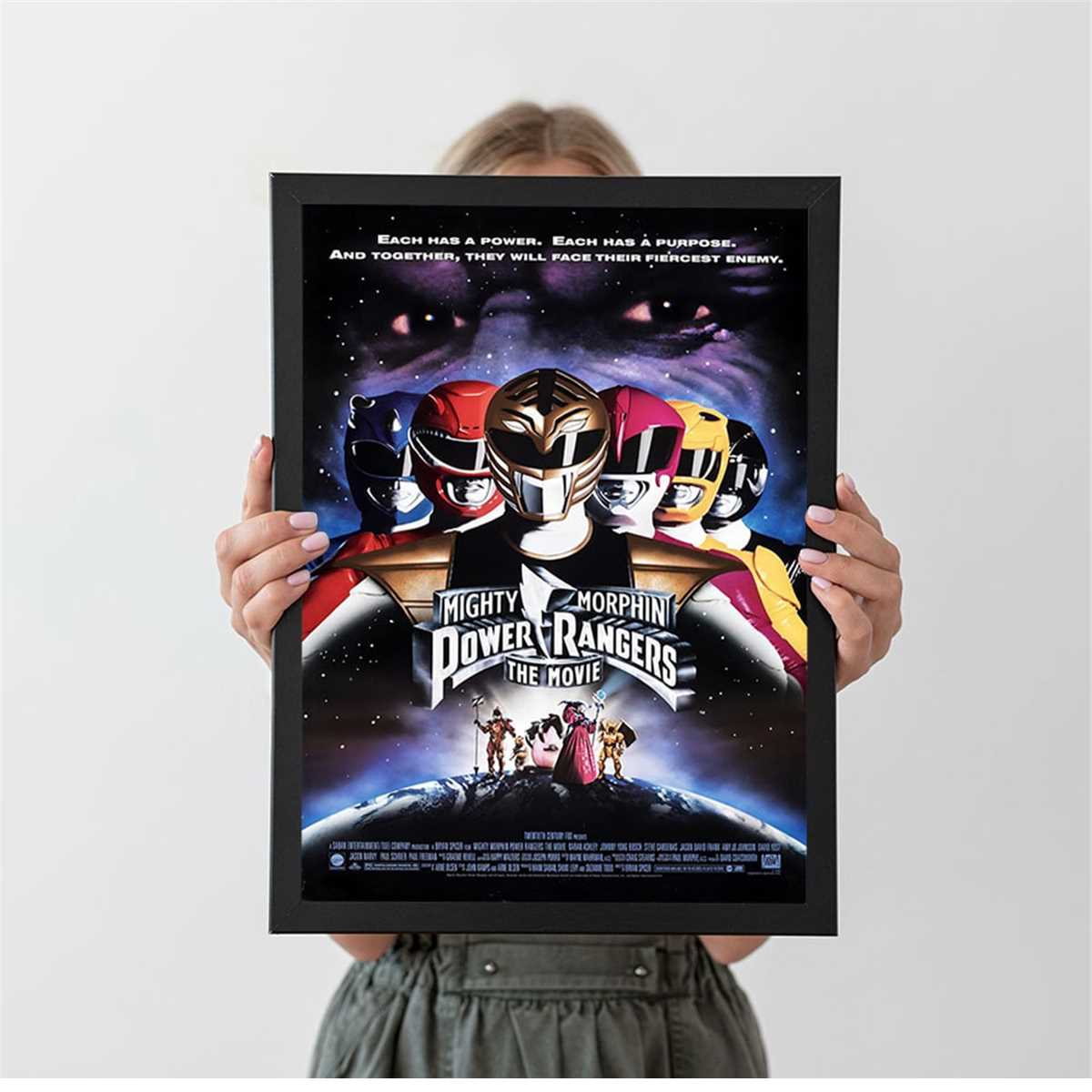 Mighty Morphin Power Rangers Poster, A4 A3 A2 A1, Wall Decor | Inspire ...