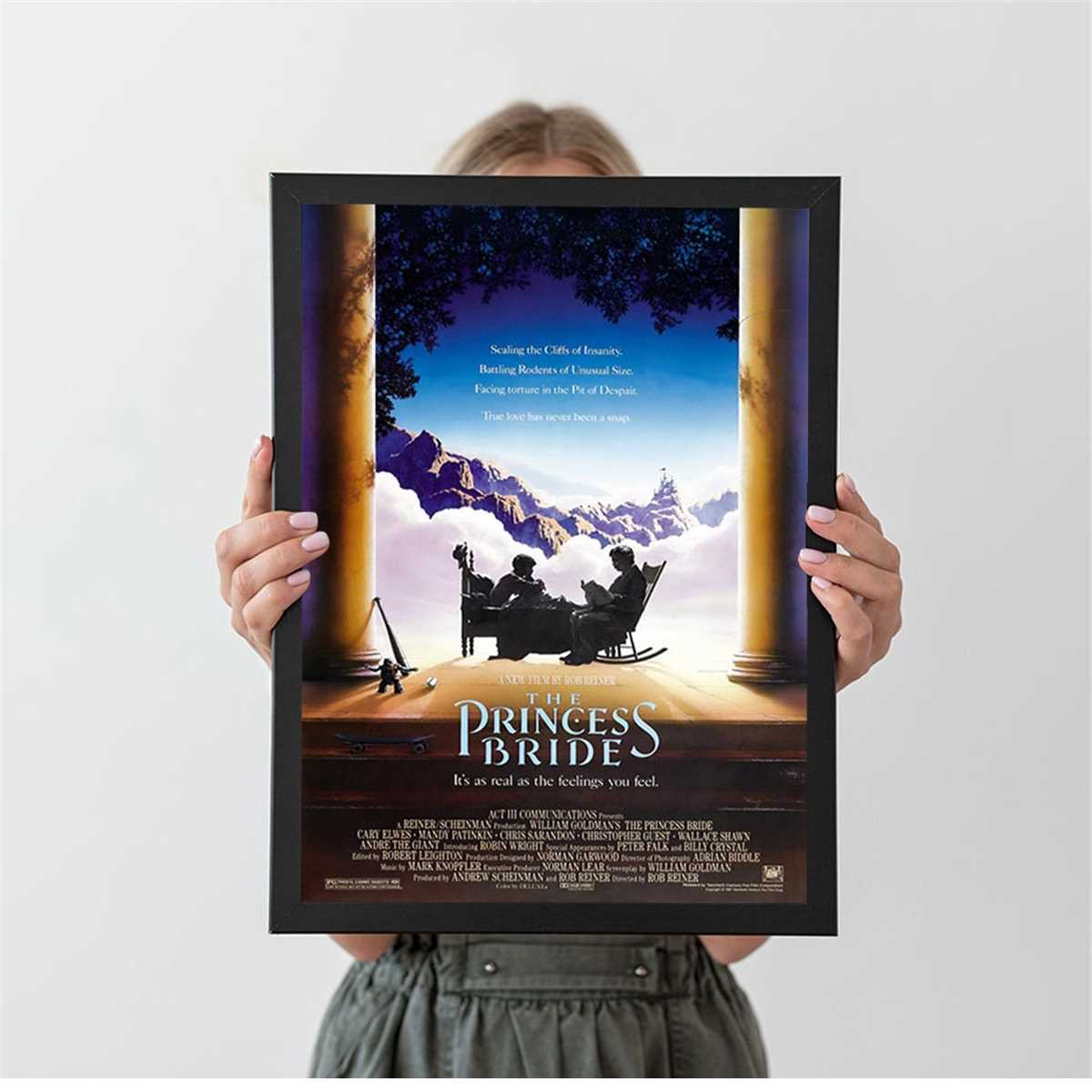 The Princess Bride 1987 Movie Poster, A4 A3 A2 A1, Wall Deco | Inspire ...