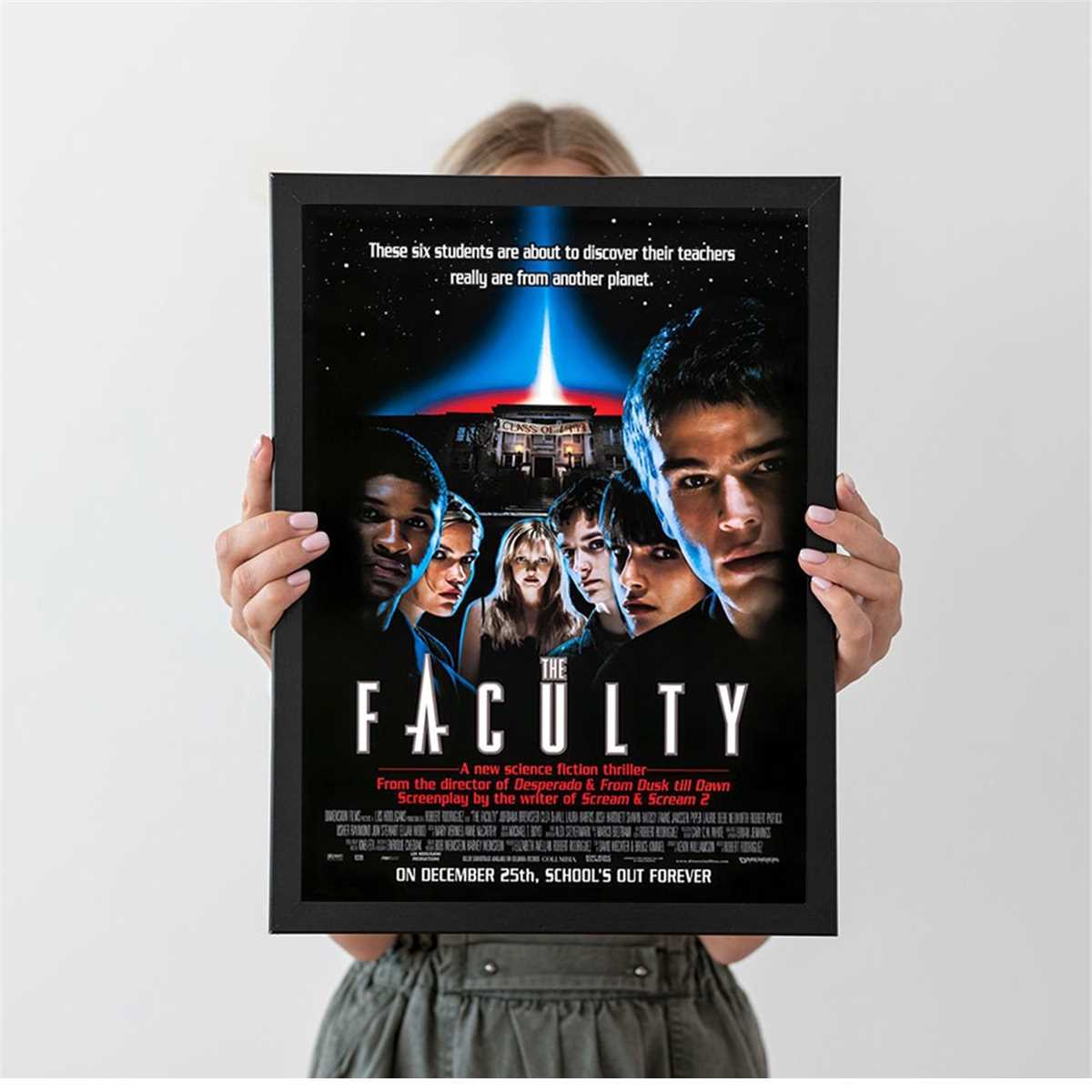 The Faculty Movie Poster Josh Hartnett Usher Jordana Brewste | Inspire ...