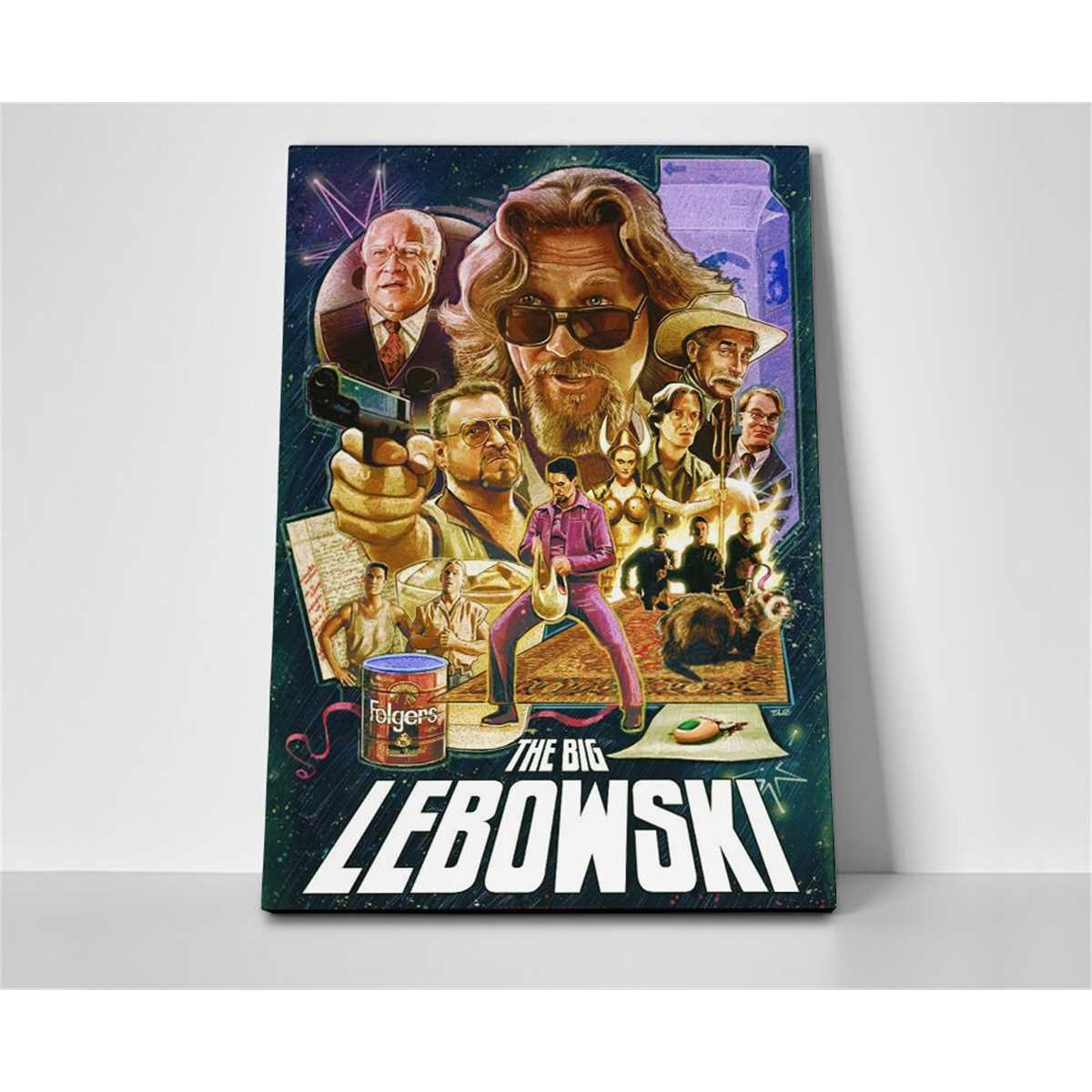 Big Lebowski Movie Poster or Canvas | Inspire Uplift