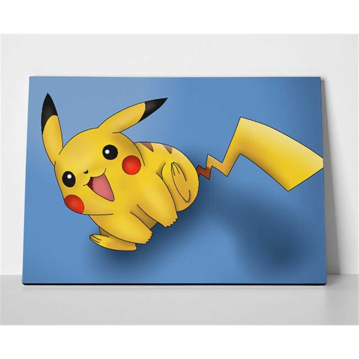 Pikachu Pokemon Poster or Canvas | Inspire Uplift