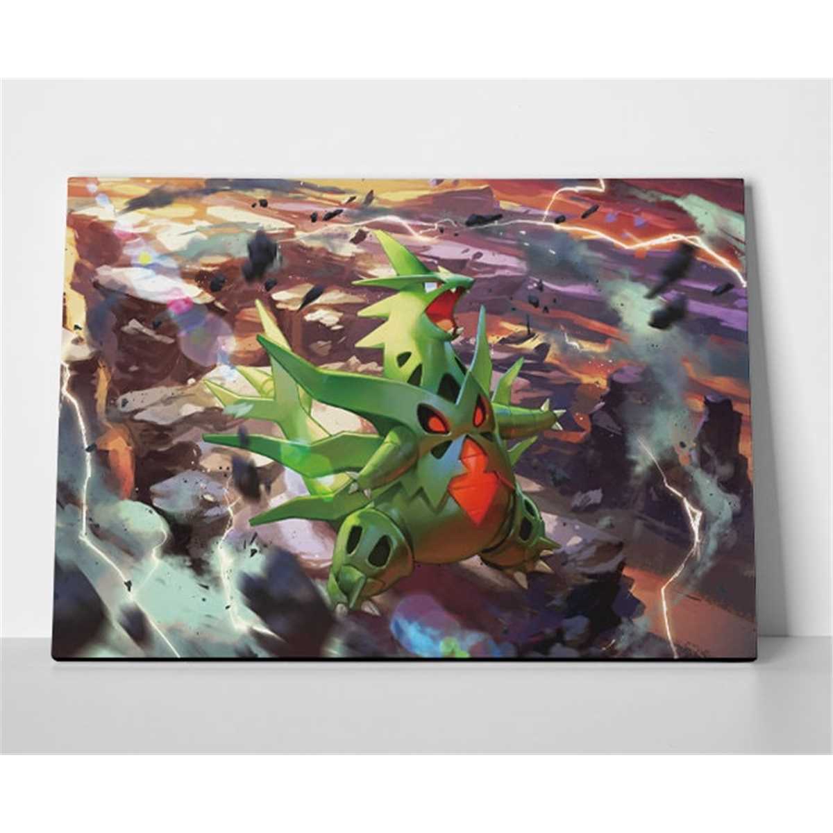 Tyranitar Pokemon Poster or Canvas - Inspire Uplift