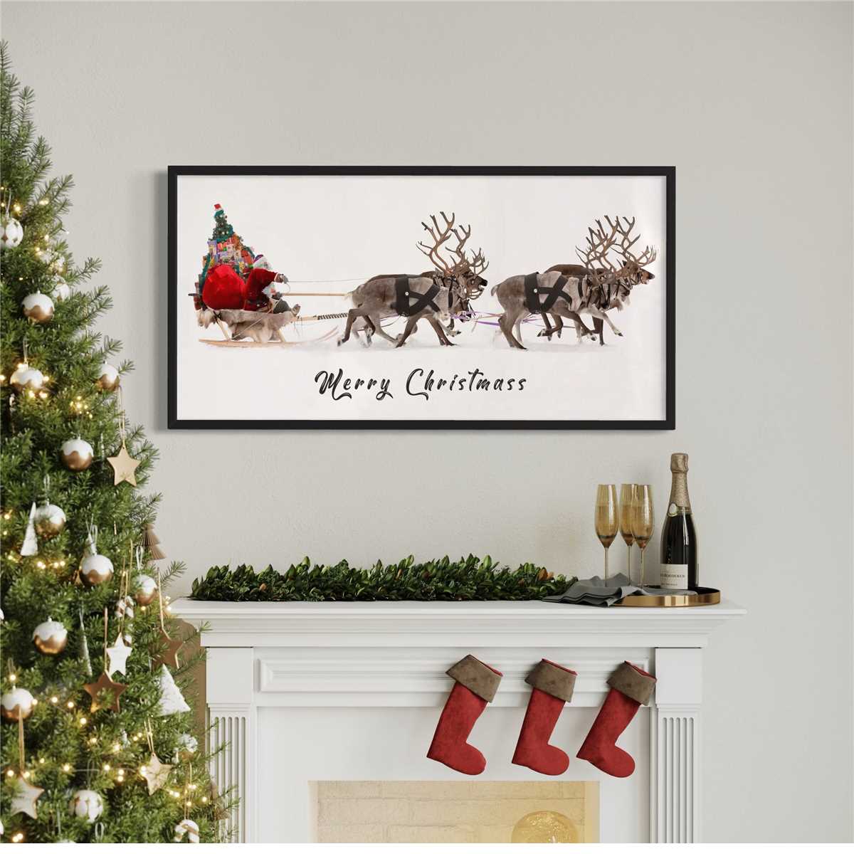 Santa Canvas | Inspire Uplift