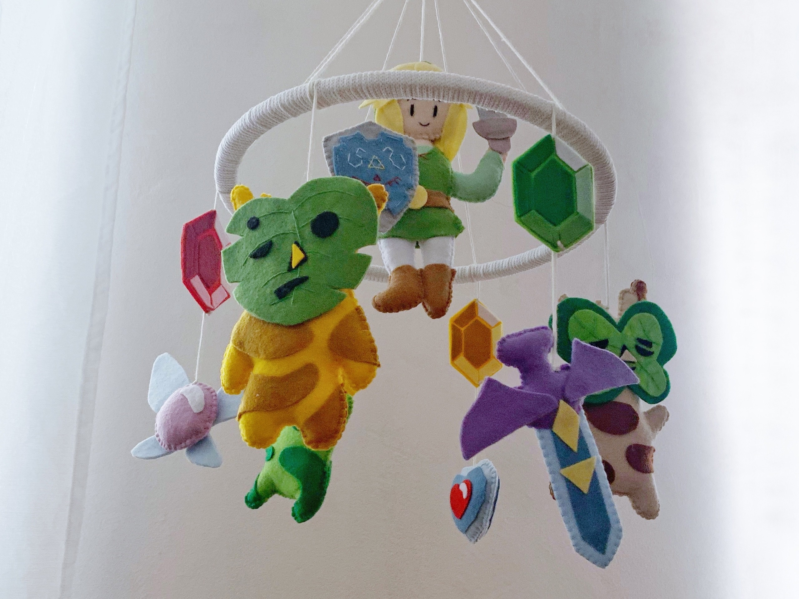 The legend of Zelda baby crib nursery mobile - Inspire Uplift