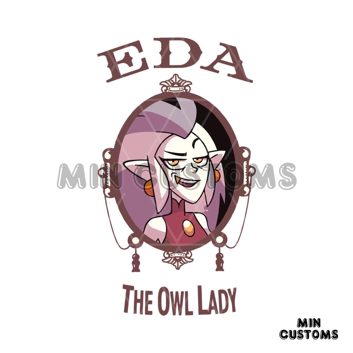 Eda The Owl Lady Edalyn Clawthorne SVG Digital Cricut File | Inspire Uplift