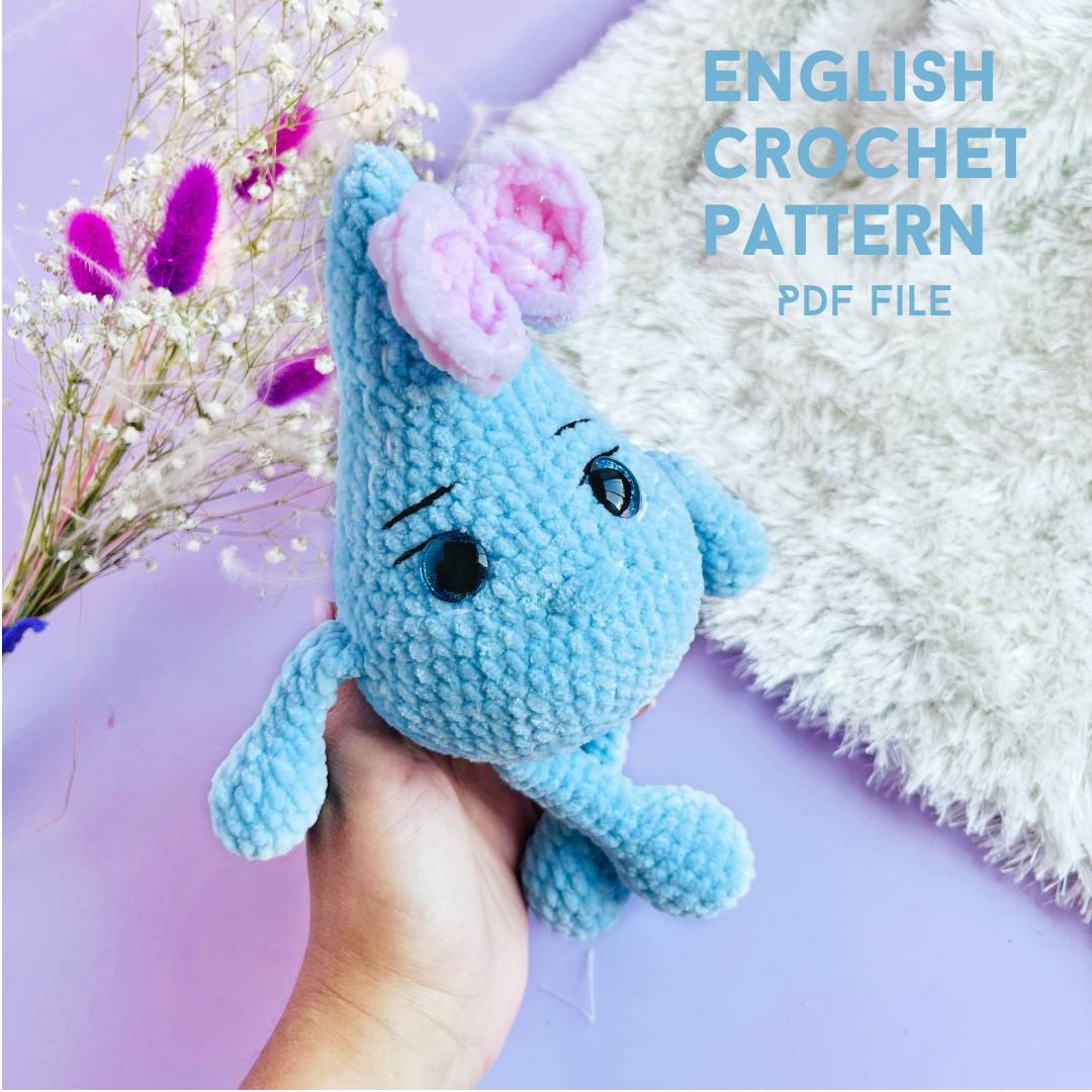 Crochet Pattern Water Drop Pdf Pattern Adorable Plush Toy Wa | Inspire ...