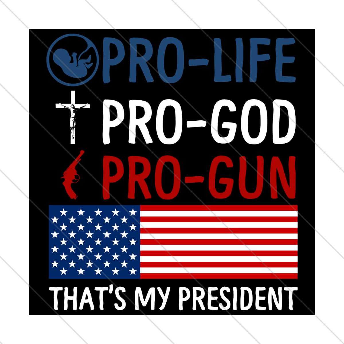 Pro Life Pro God Pro Gun, Trending Svg, America Svg, USA Pre | Inspire ...