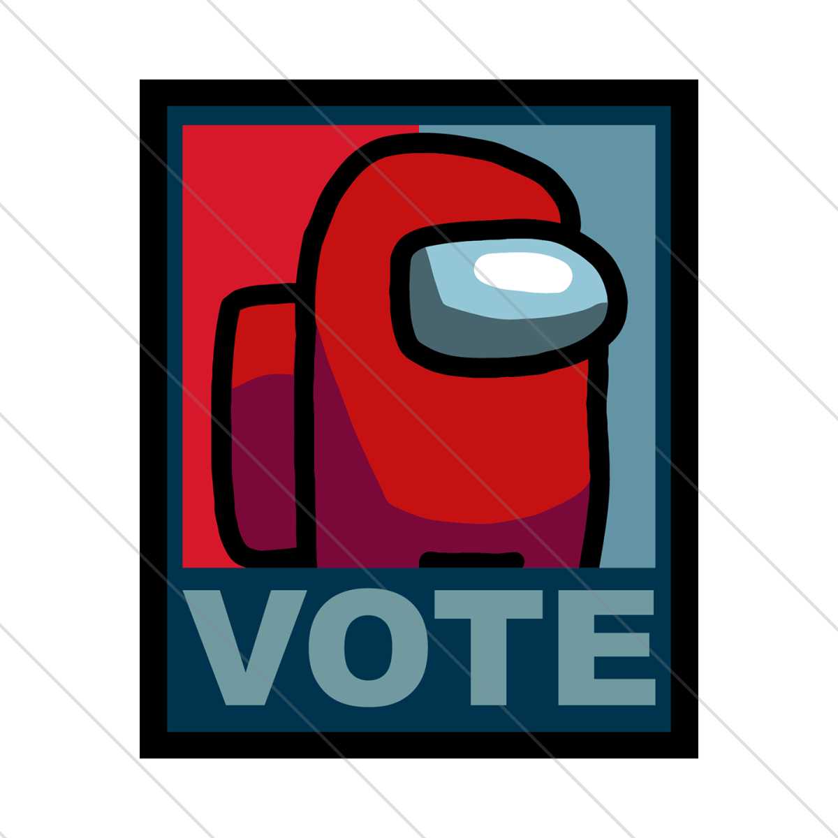 Among Us Vote Red, Trending Svg, among us svg, among us gift | Inspire ...