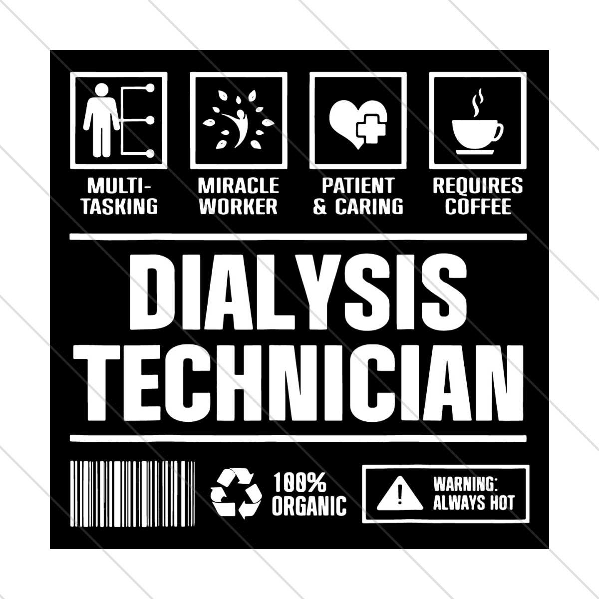 Dialysis Technician Hemodialysis Technician Week Svg, Trendi | Inspire ...