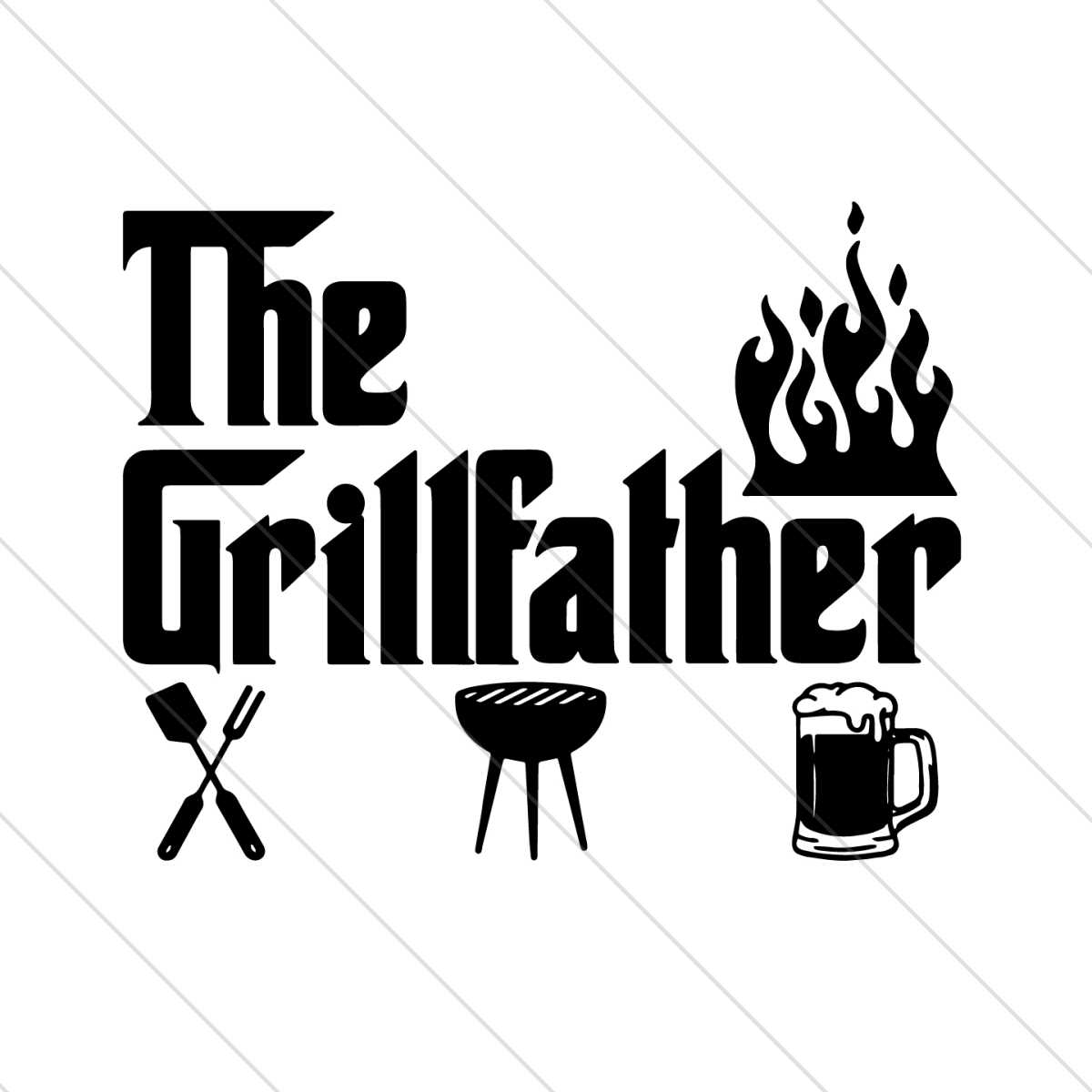 The Grill Father Svg, Fathers Day Svg, Grill Father Svg, Fat - Inspire ...