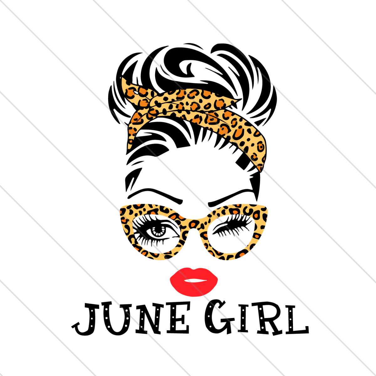 June Girl Svg, Birthday Svg, Birthday Girl Svg, Girl Svg, Bo | Inspire ...