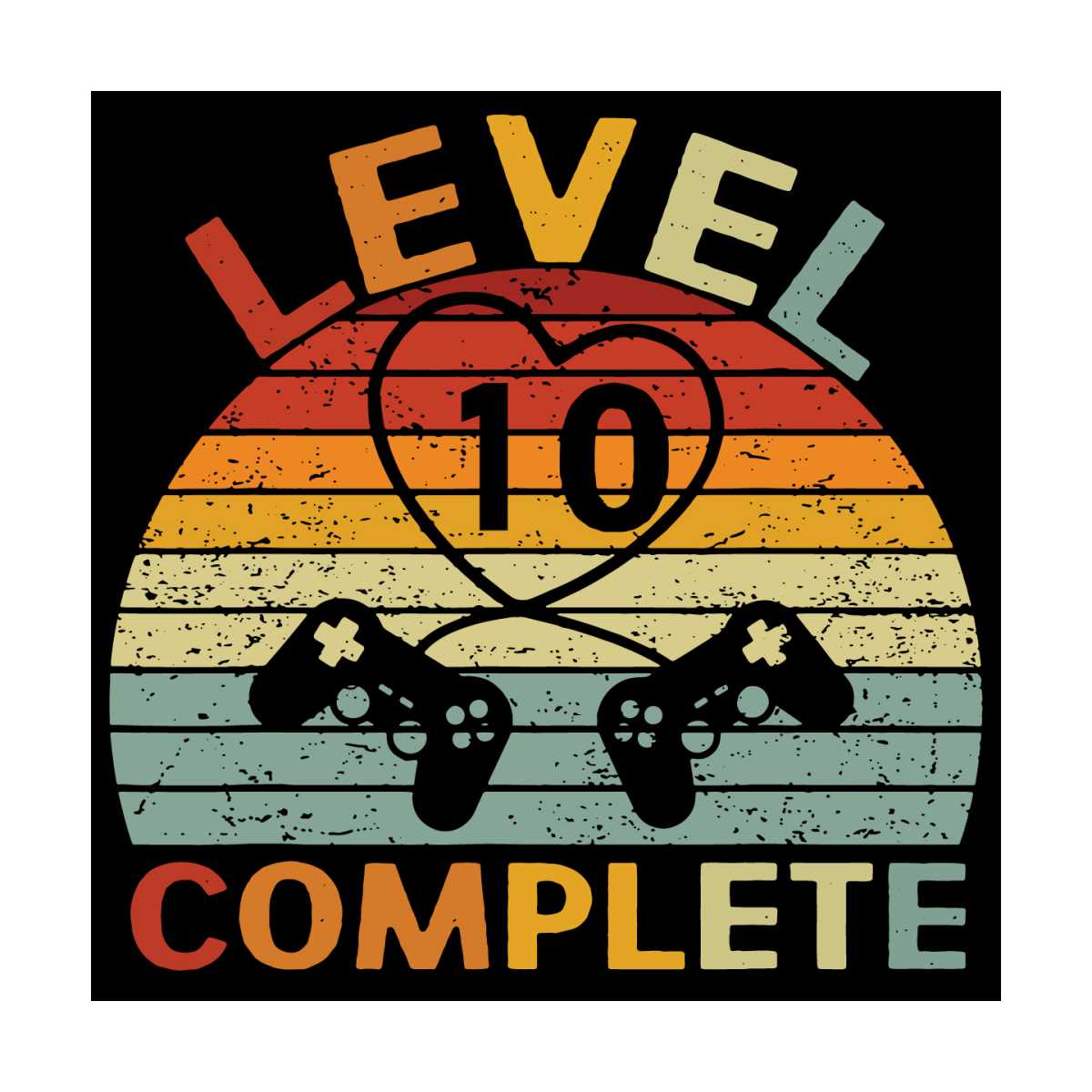 Level 10 Complete Svg | Inspire Uplift