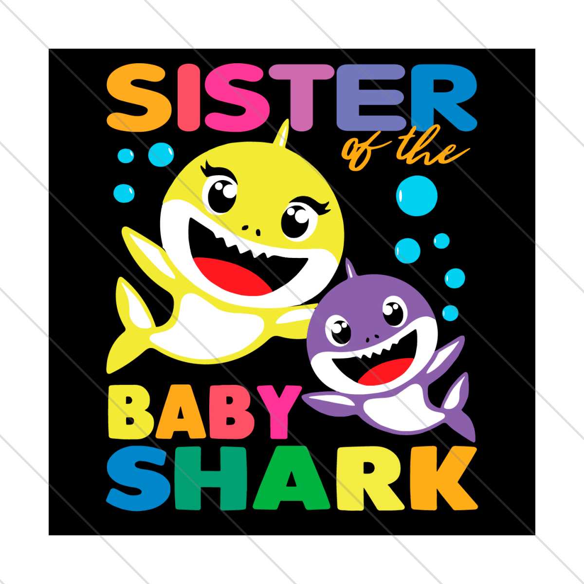 Sister Of The Baby Shark Svg, Trending Svg, Sister Shark Svg | Inspire ...