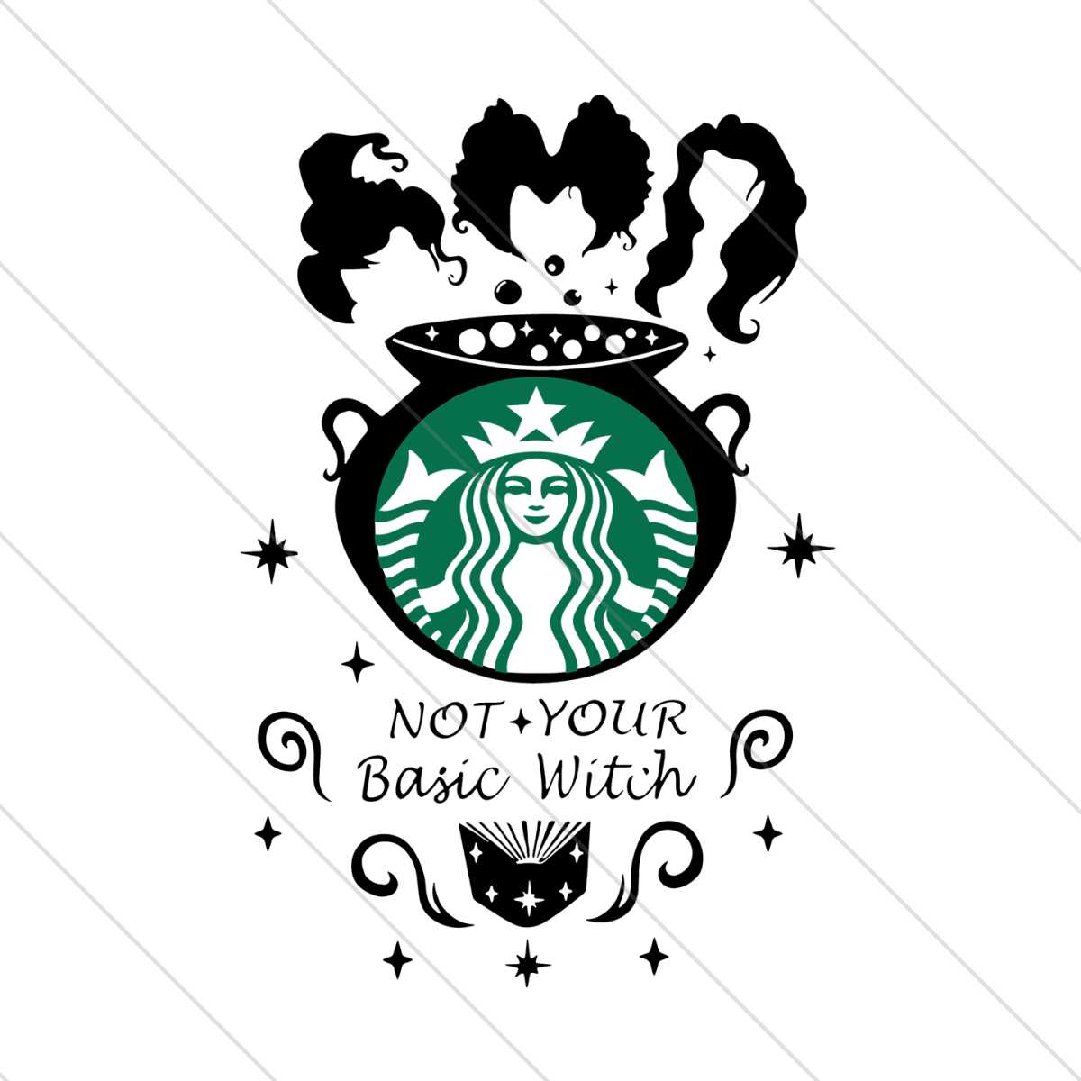 Not your basic witch,Hocus Pocus, Hocus Pocus svg,Halloween | Inspire ...
