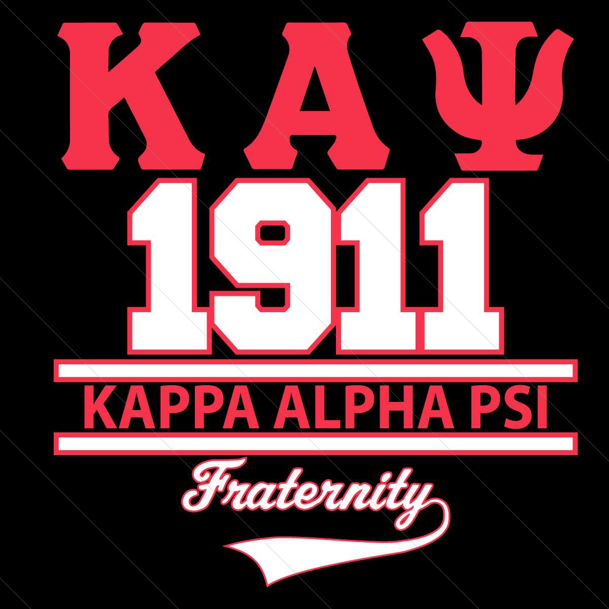 Kappa Alpha PSI Fraternity 1911 Svg | Inspire Uplift