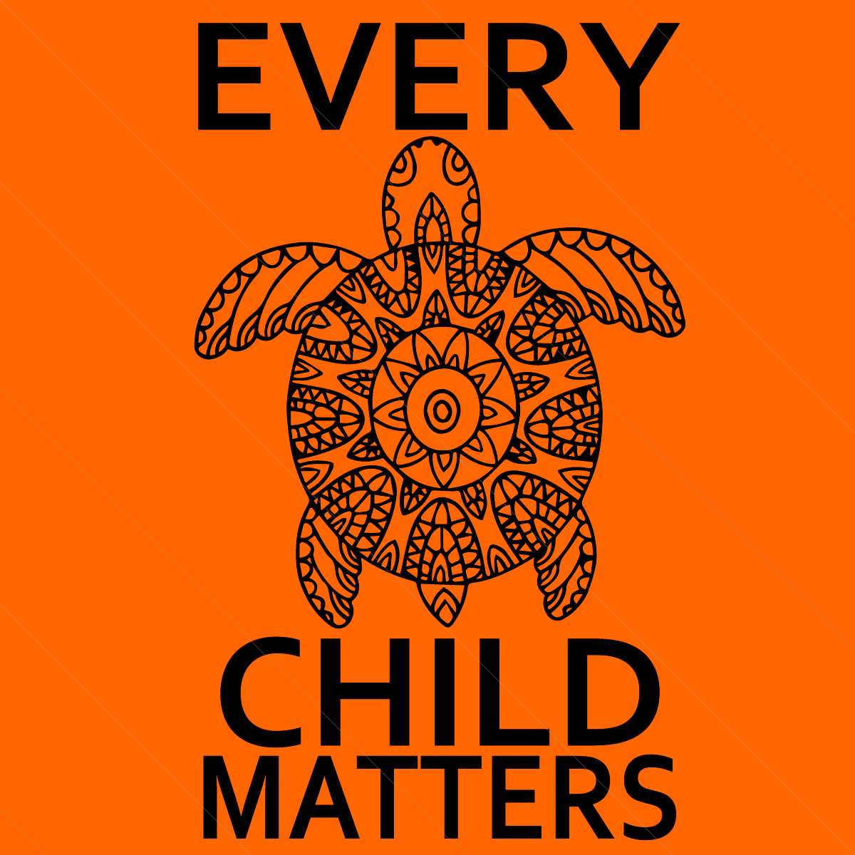 Every Child Matters Monogram Turtle Svg,Every Child Matters - Inspire ...