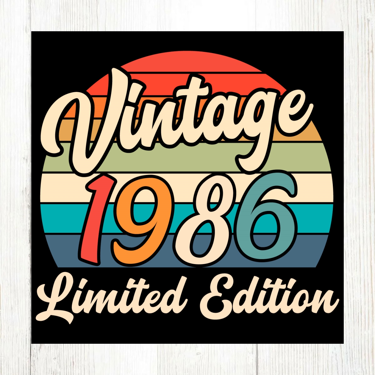 Vintage 1986 Birthday Svg,Born In 1986 Svg,1986 Birthday Svg | Inspire ...