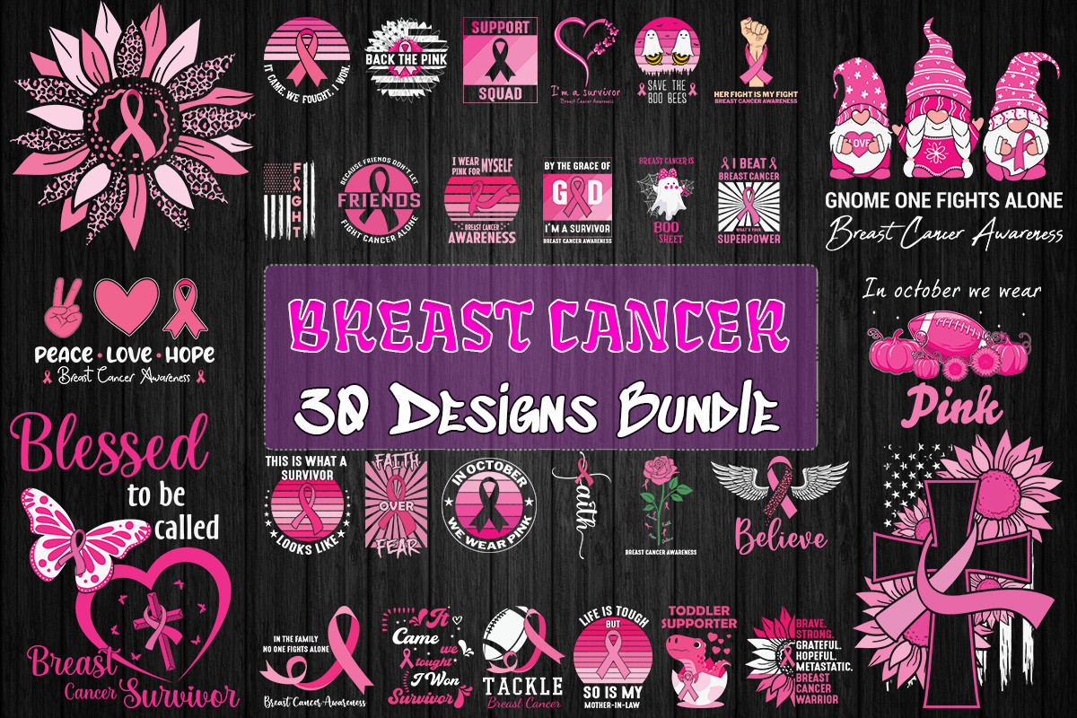 Cancer Svg Bundle | Inspire Uplift
