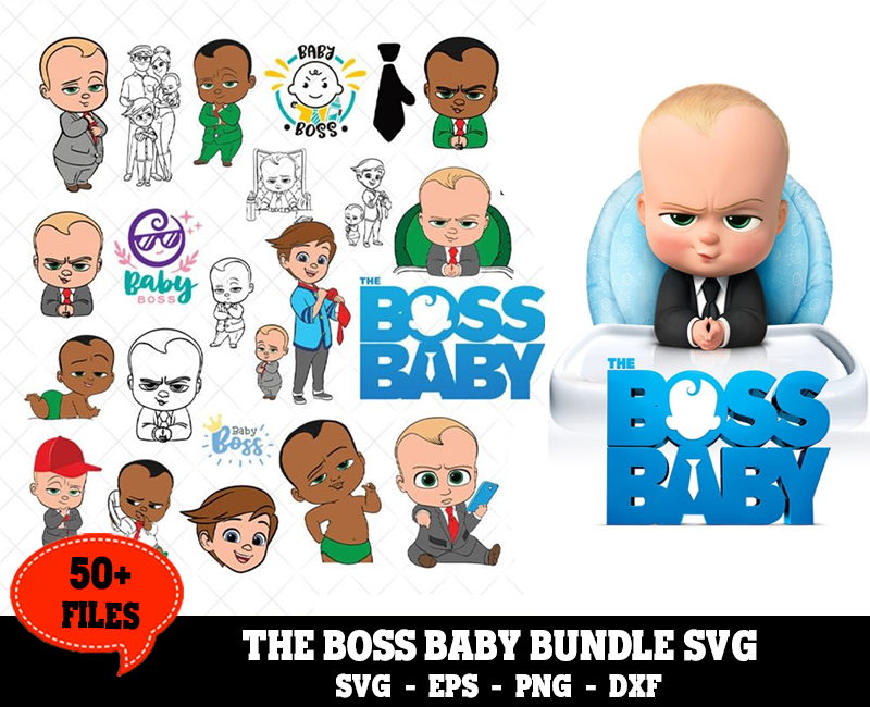 50 Files The Boss Baby Bundle Svg, Boss Baby Svg, Boss Baby | Inspire ...