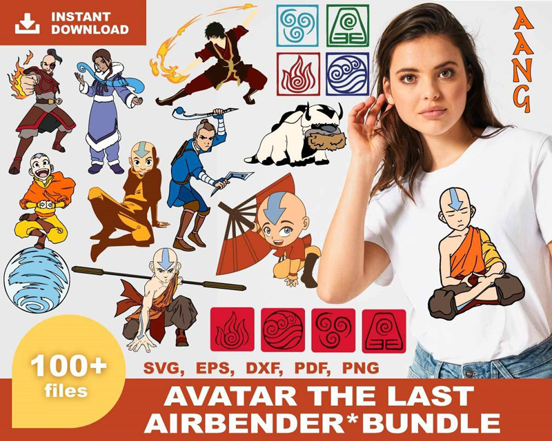 Avatar The Last Airbender Svg | Inspire Uplift
