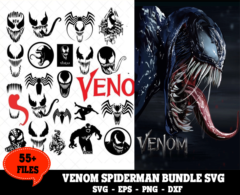 Venom Vector Clipart | Inspire Uplift