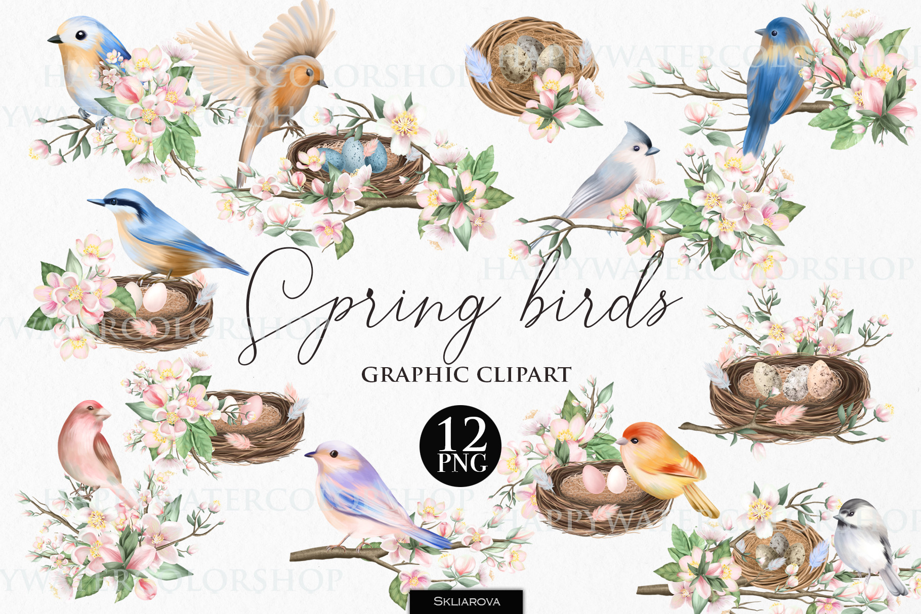 Spring Bugs Clipart | Inspire Uplift