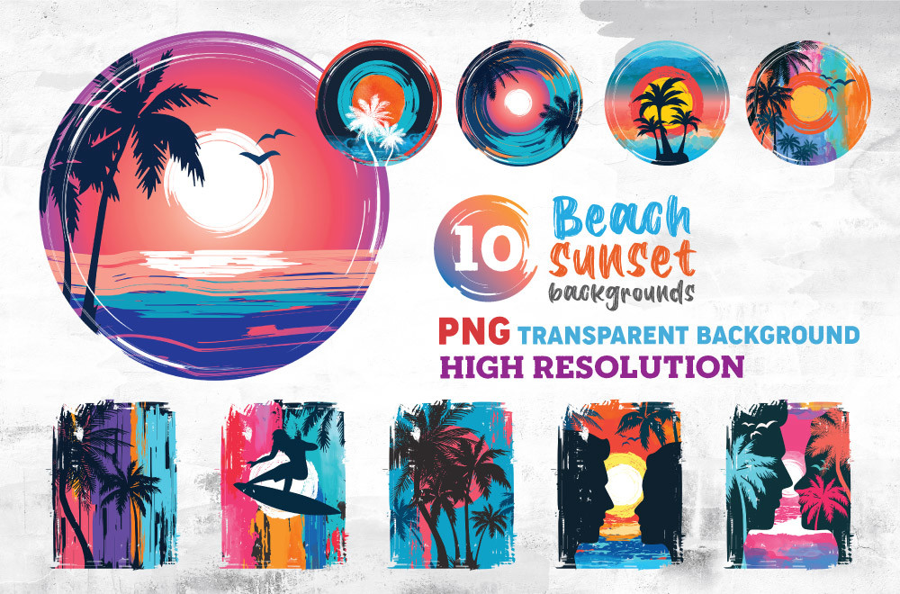 Beach Day Clipart | Inspire Uplift