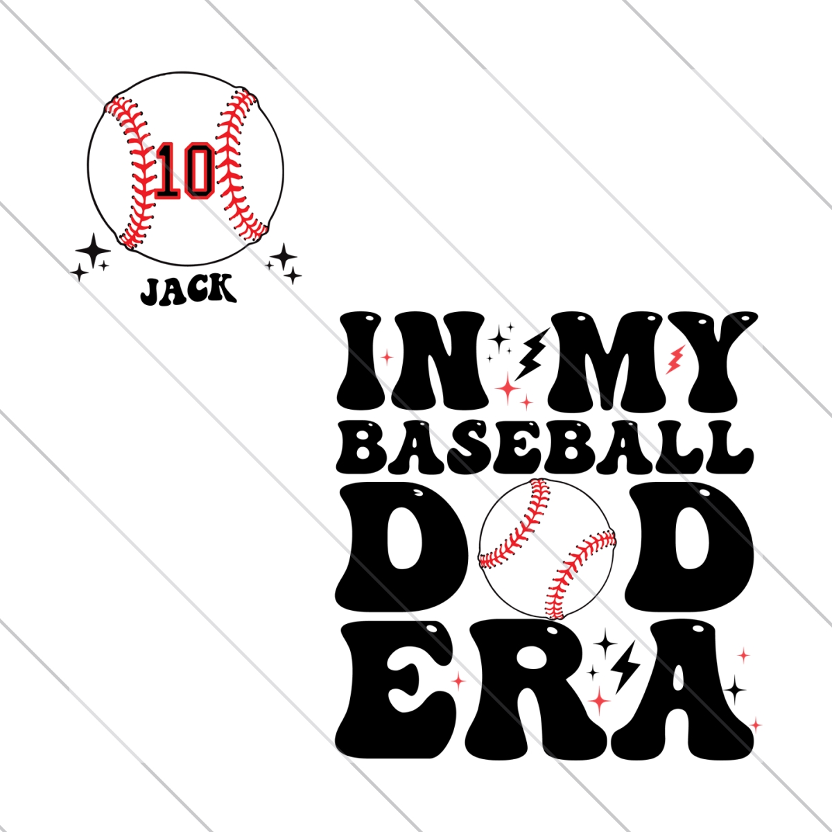 Baseball Numbers Svg | Inspire Uplift