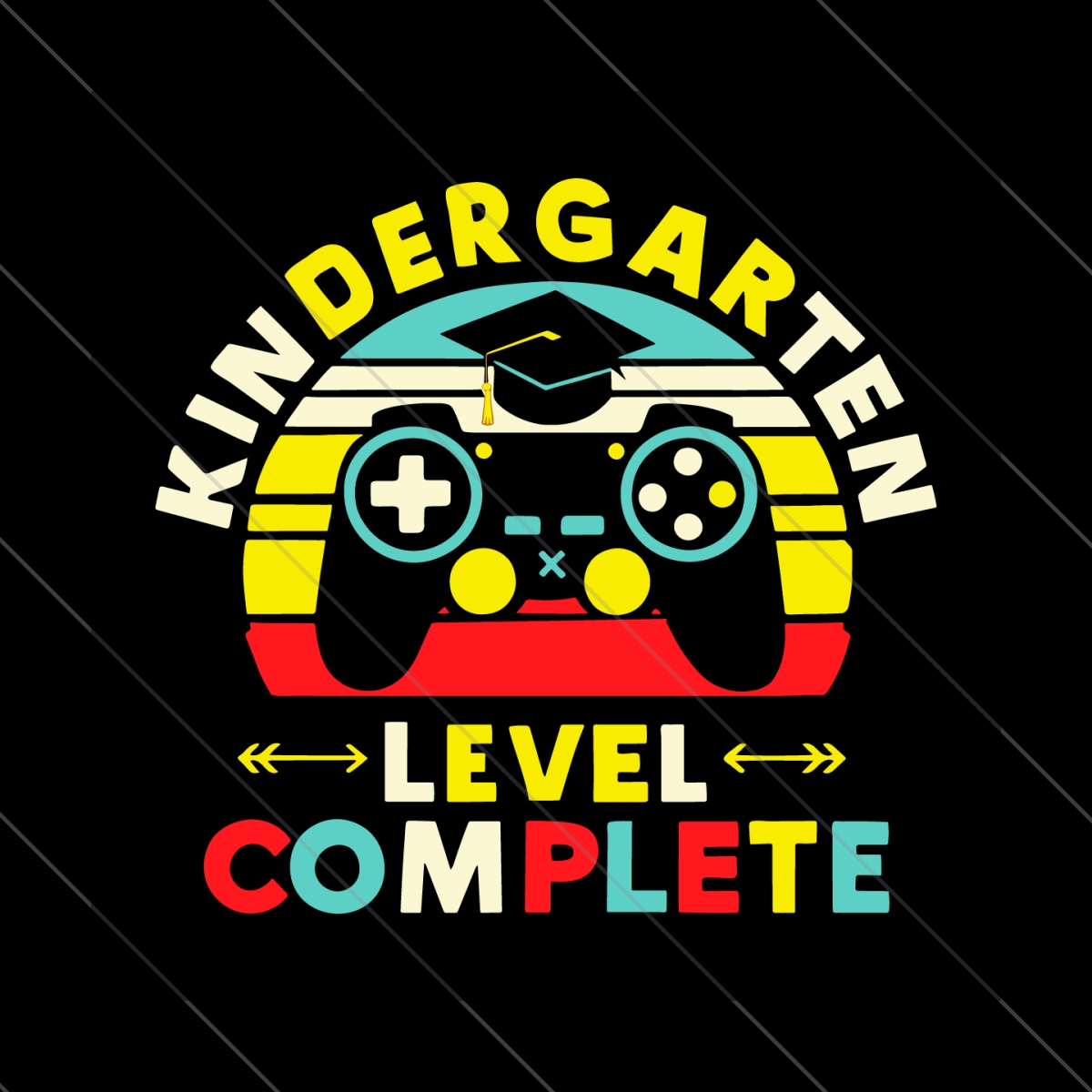 Kindergarten Level Complete Svg, Boys Kindergarten Graduatio - Inspire ...