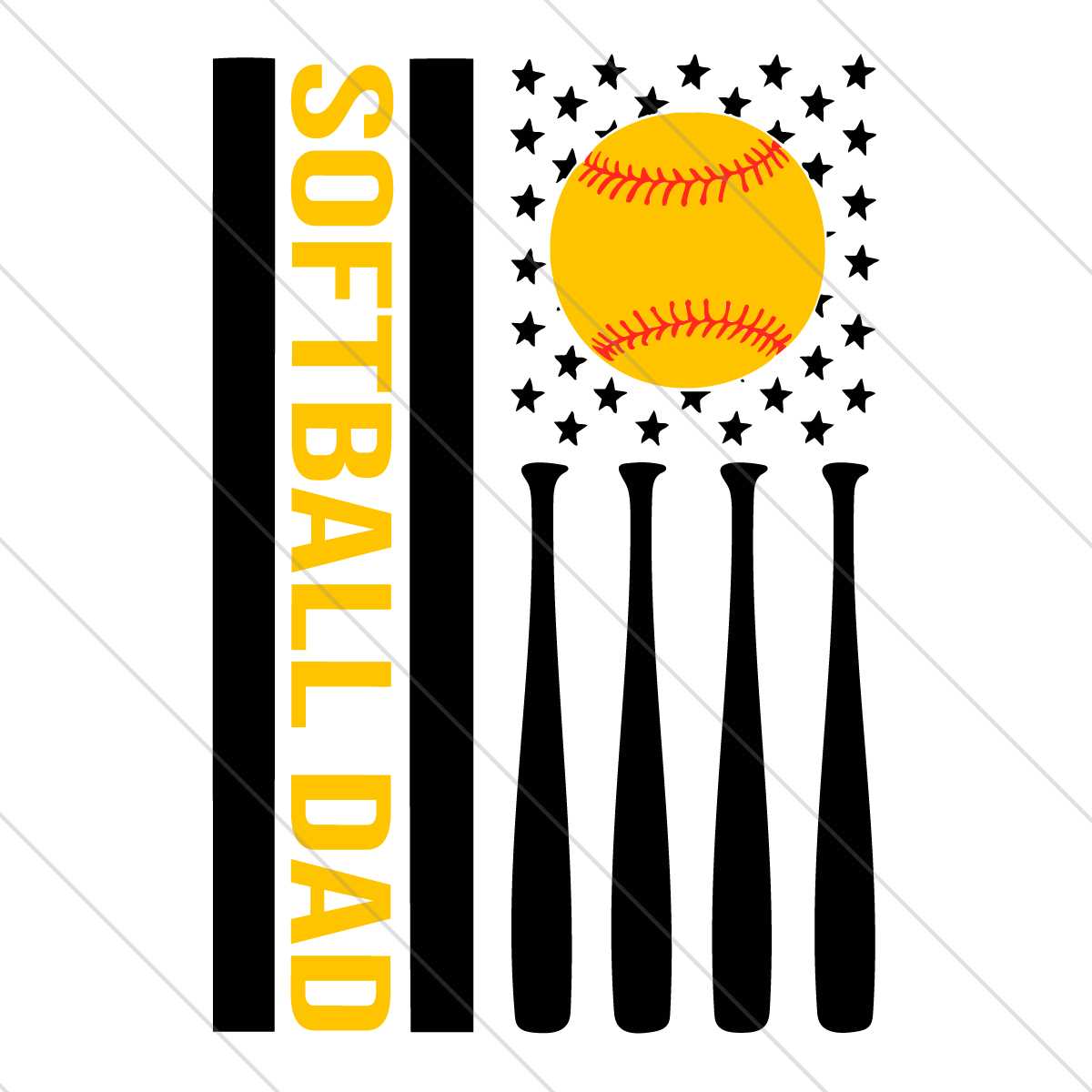 American Softball Dad Svg, Softball Png, Dad Png, Sport Dad | Inspire ...