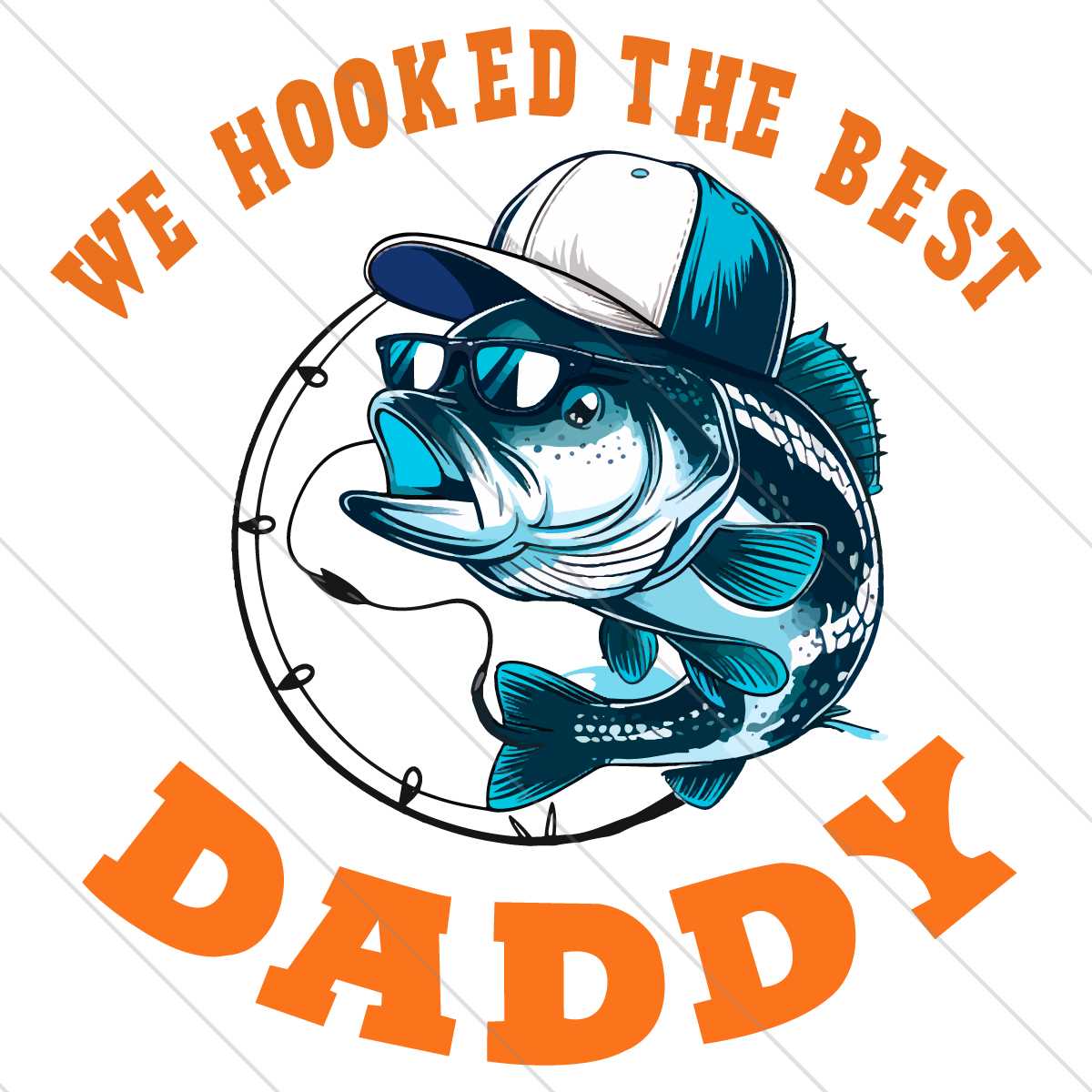 We Hooked The Best Daddy Svg, Bass Fishing Svg, Fisherman Sv | Inspire ...