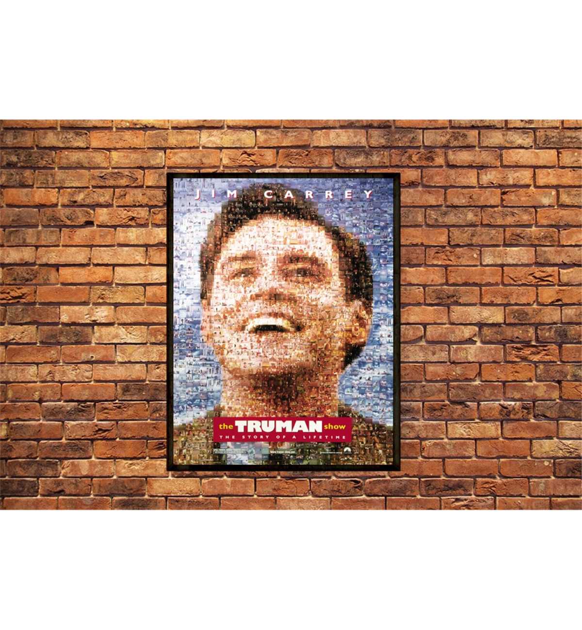 The Truman Show M ovie Cover Artwork Poster | Inspire Uplift