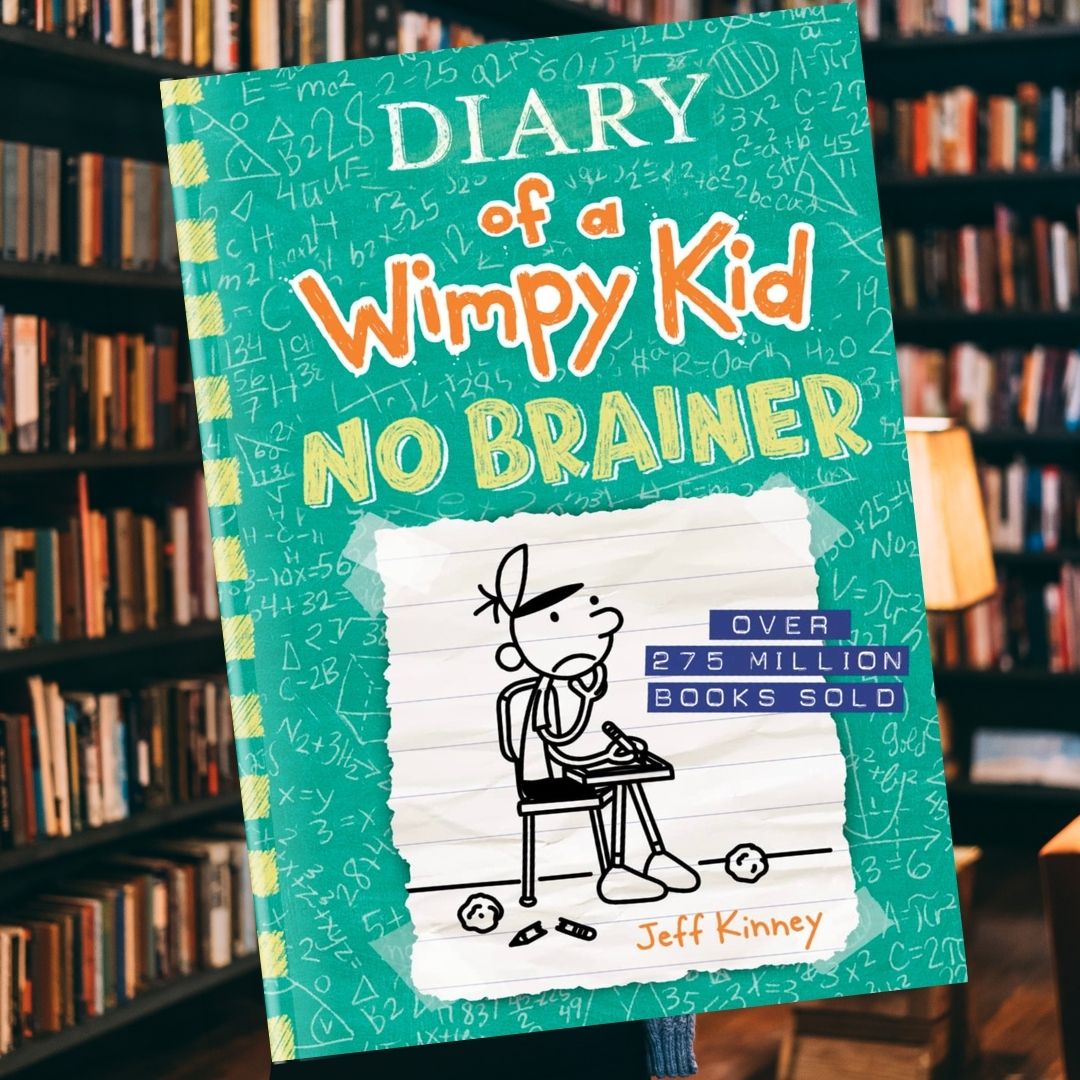 Dairy Of A Wimpy Kid Diary Of A Wimpy Kid: No Brainer (Book 18) By ...